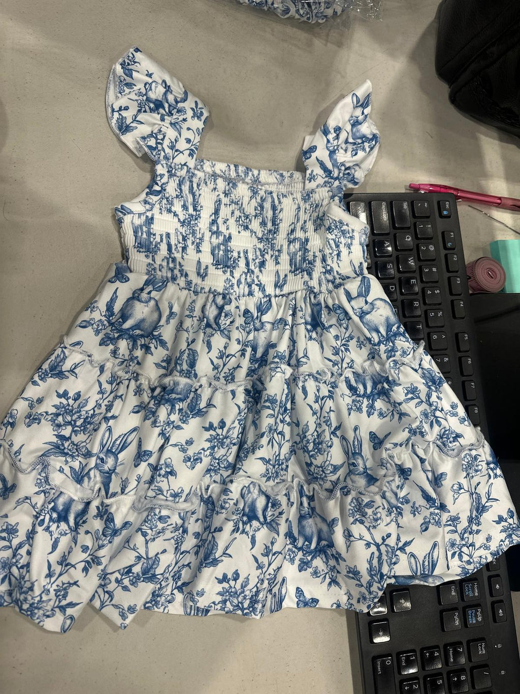 Floral Bunny Dress | Matching Mom & Me Clothing – Sparkle In Pink