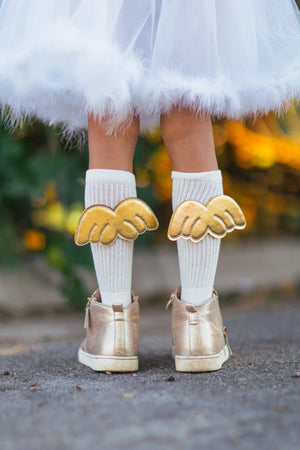 Angel Costume - 4 Piece Set | Sparkle In Pink